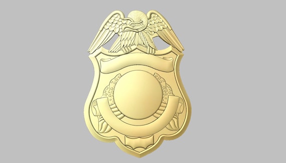 3d File CNC Model Badge Type 54 Digital File Download Not - Etsy