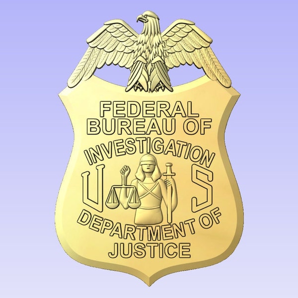 Fbi Badge Svg - Etsy