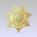 3d File CNC Model U.S. Secret Service Badge With and Without Badge ...