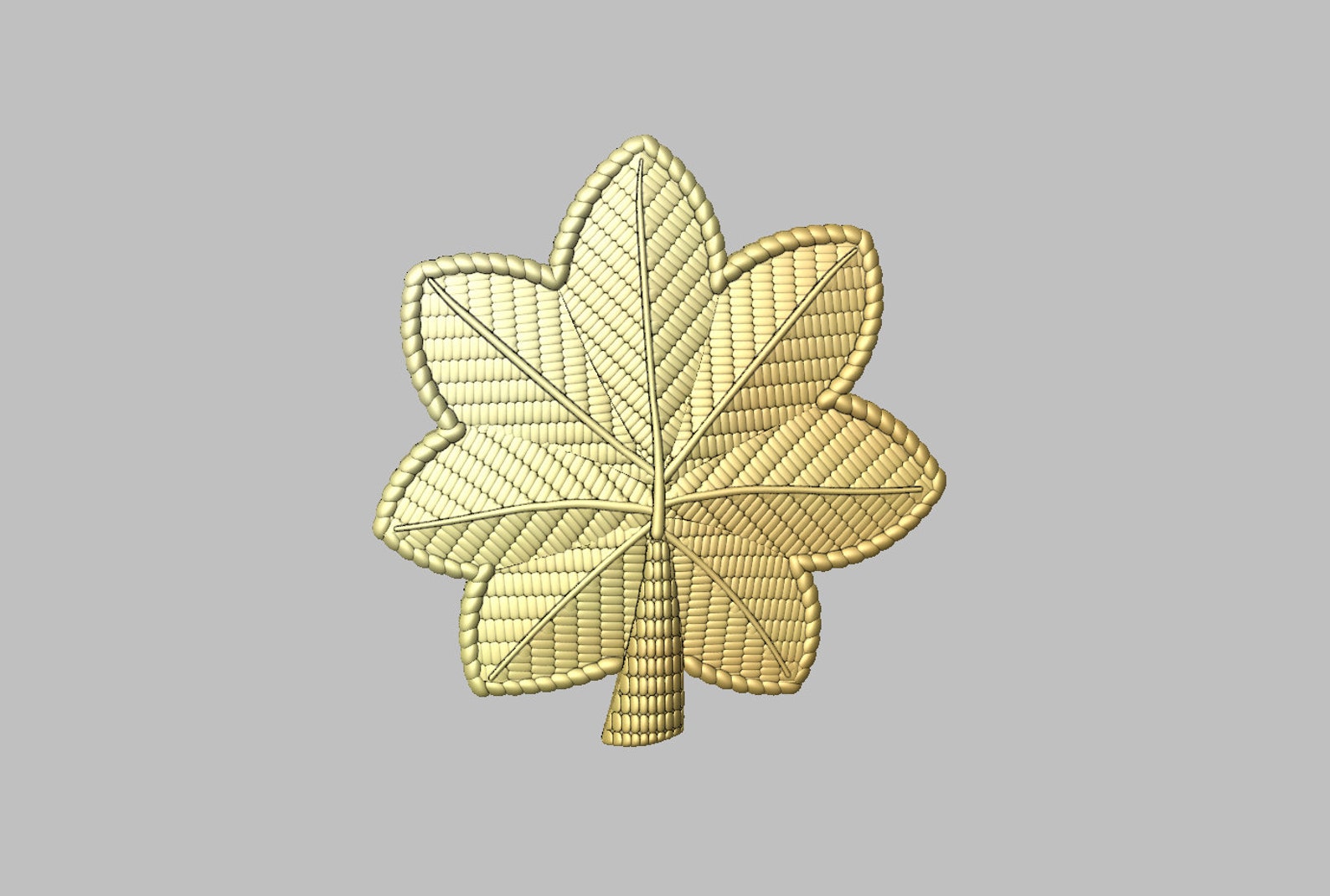 Army Major & Lt Colonel STL | O-4 O-5 Rank Insignia 3D CNC Model ...