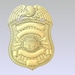 Ohio EOT Shield Badge 3d File CNC Model Police Fire Badge Type Digital ...
