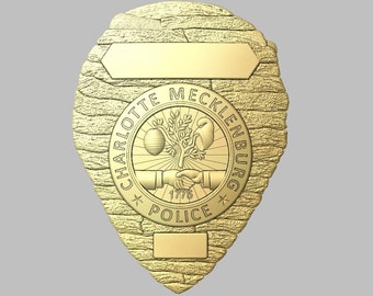 Charlotte Badge - Etsy