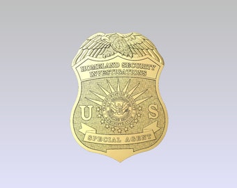 Homeland Security Badge - Etsy