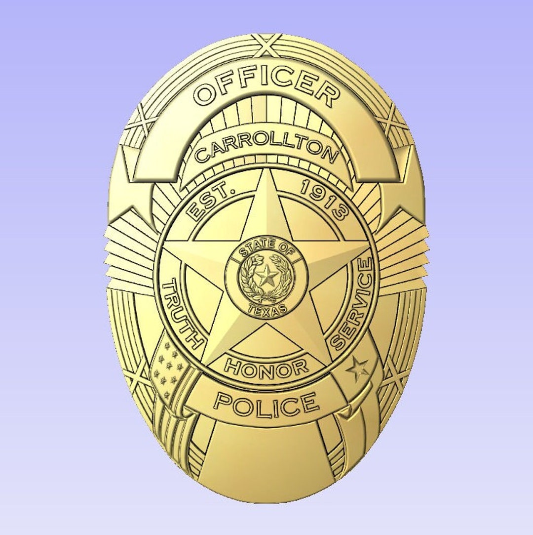 3d File CNC Model Carrollton Texas Badge Version 2 Digital File ... 3d File CNC Model Carrollton Texas Badge Version 2 Digital File ...