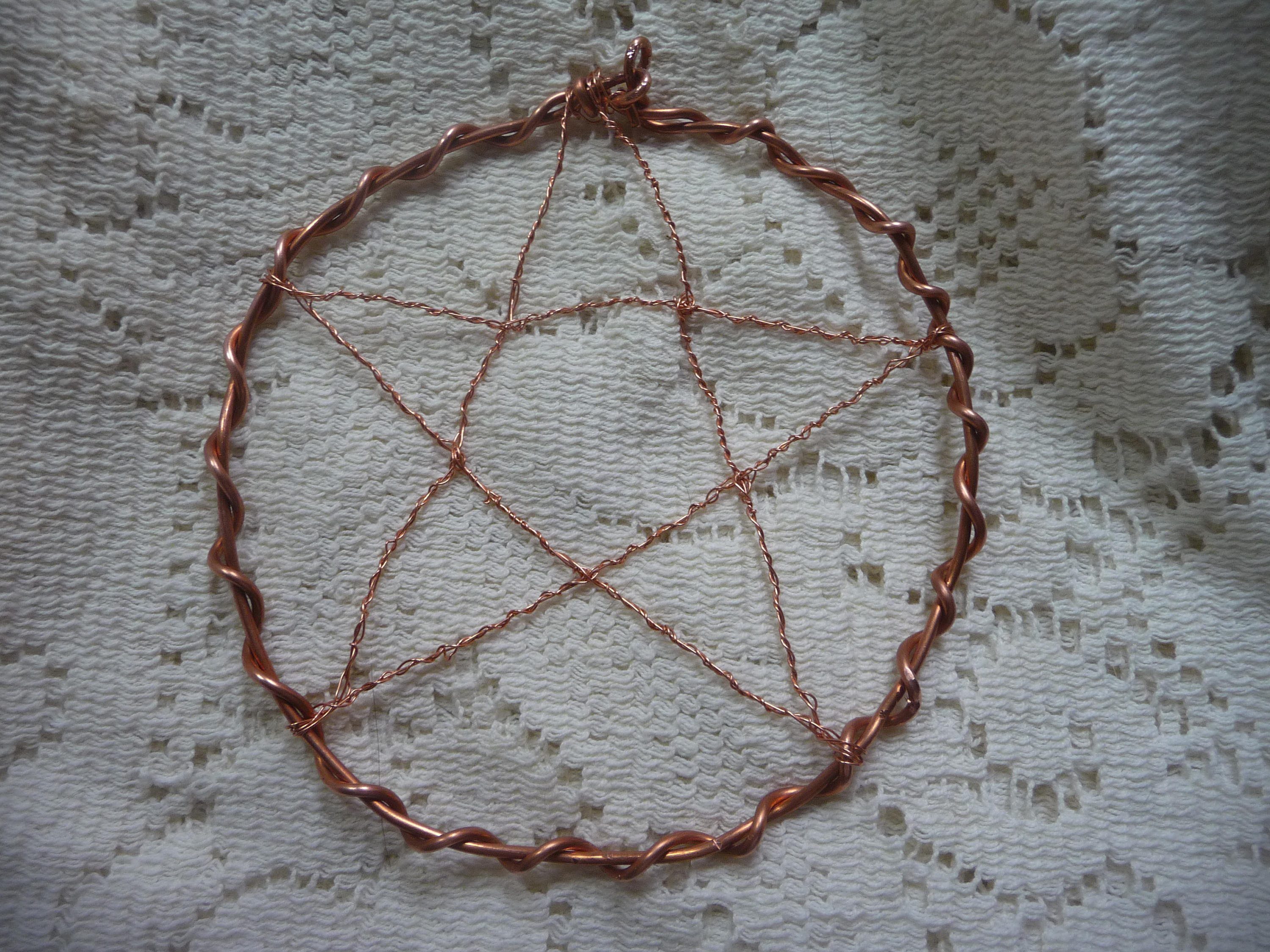 Hand-crafted Copper Wire Star - Etsy