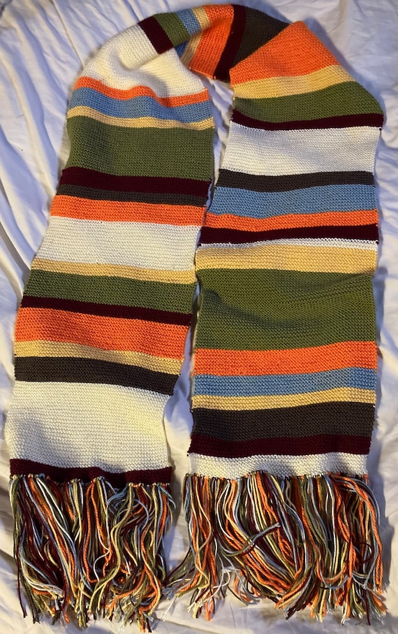 Tom Baker Scarf Pattern