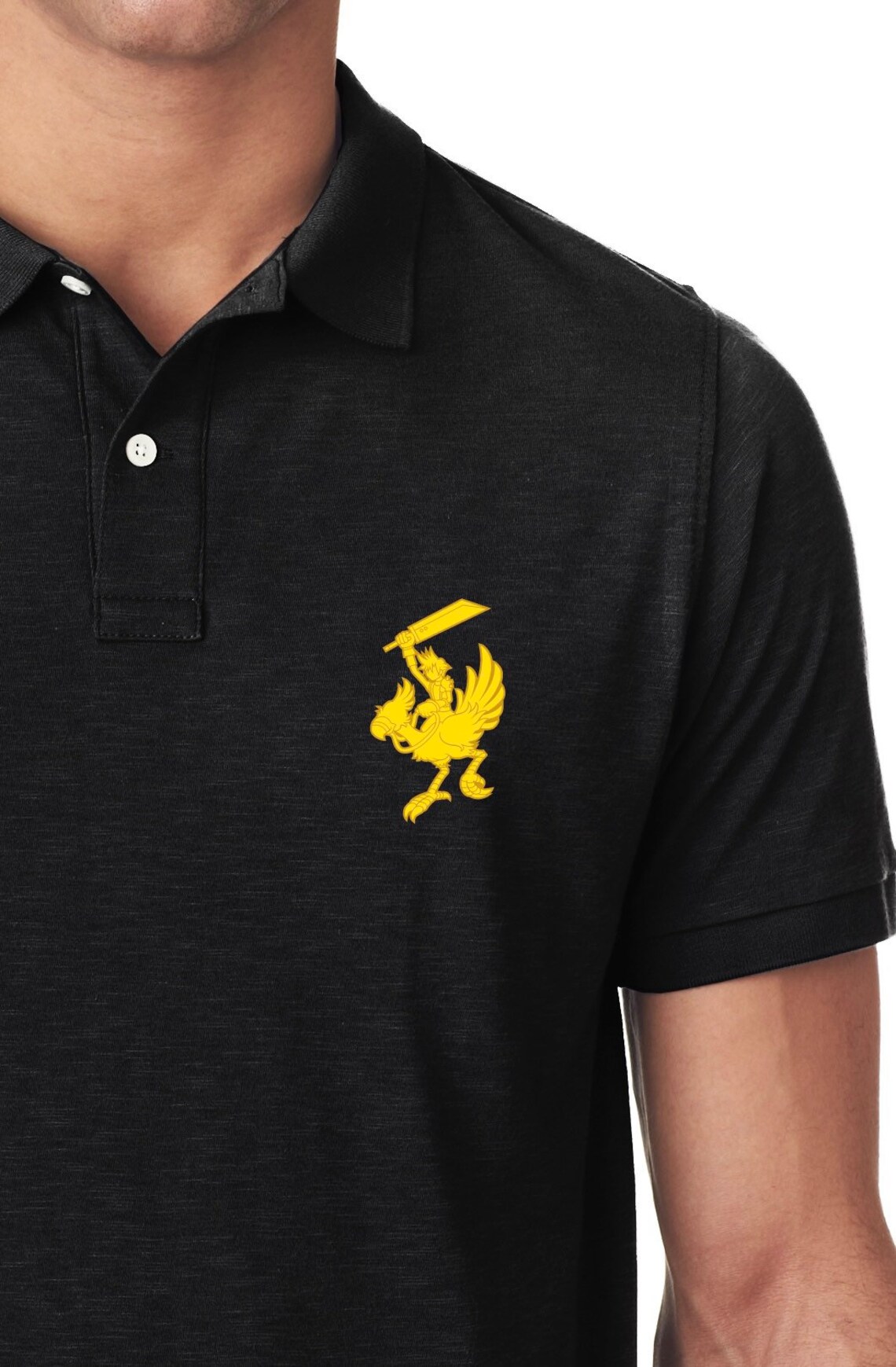 Chocobo Patch - FF7 Final Fantasy VII - Woven Patch With Iron-on ...