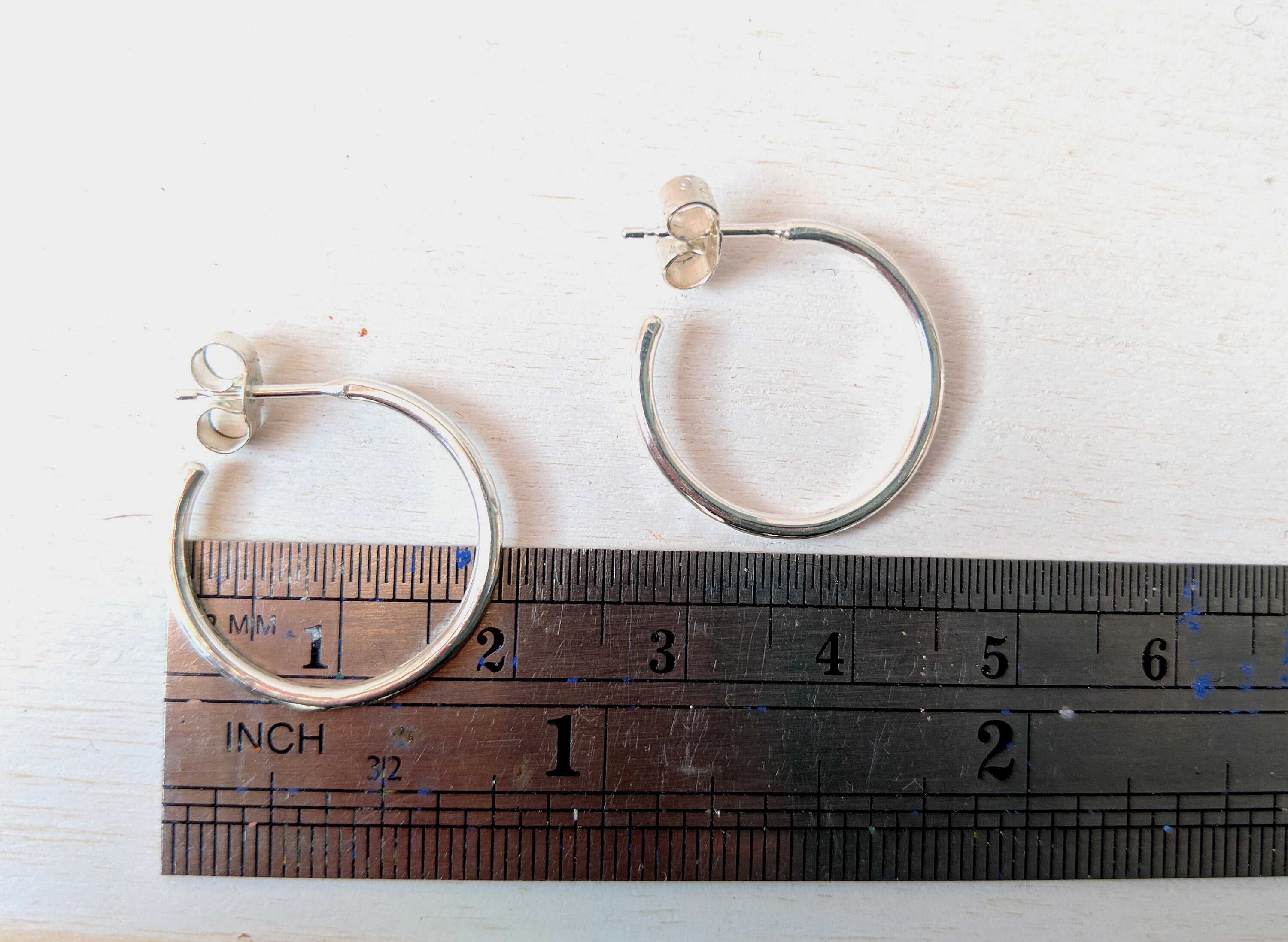 Slim Stud Hoops