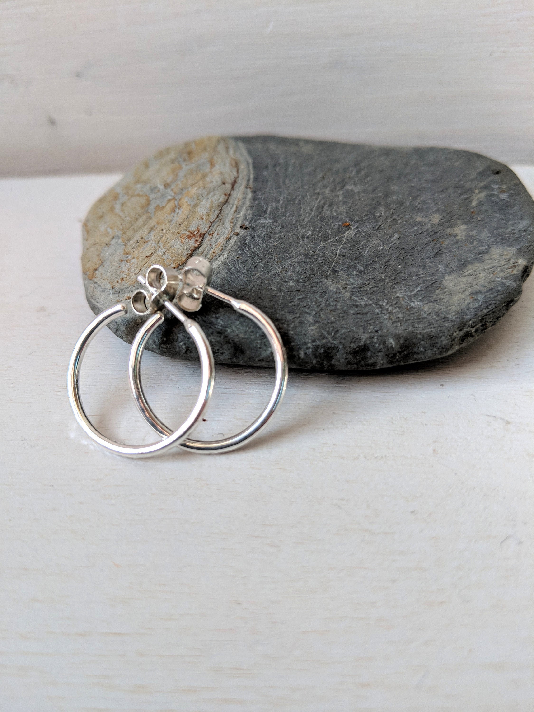 Slim Stud Hoops