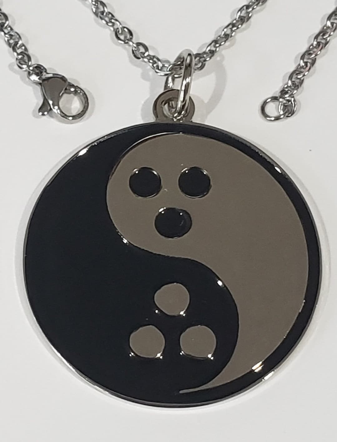 Dudeism Dudeist Pendant Silver 1.5" - Etsy