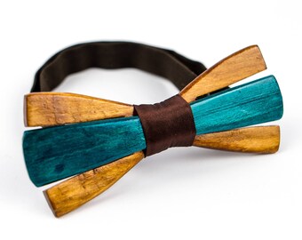 Wooden Bow Tie - Etsy