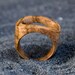 Unisex Wooden Ring Walnut Wood Ring Couple Wooden Rings 5th - Etsy