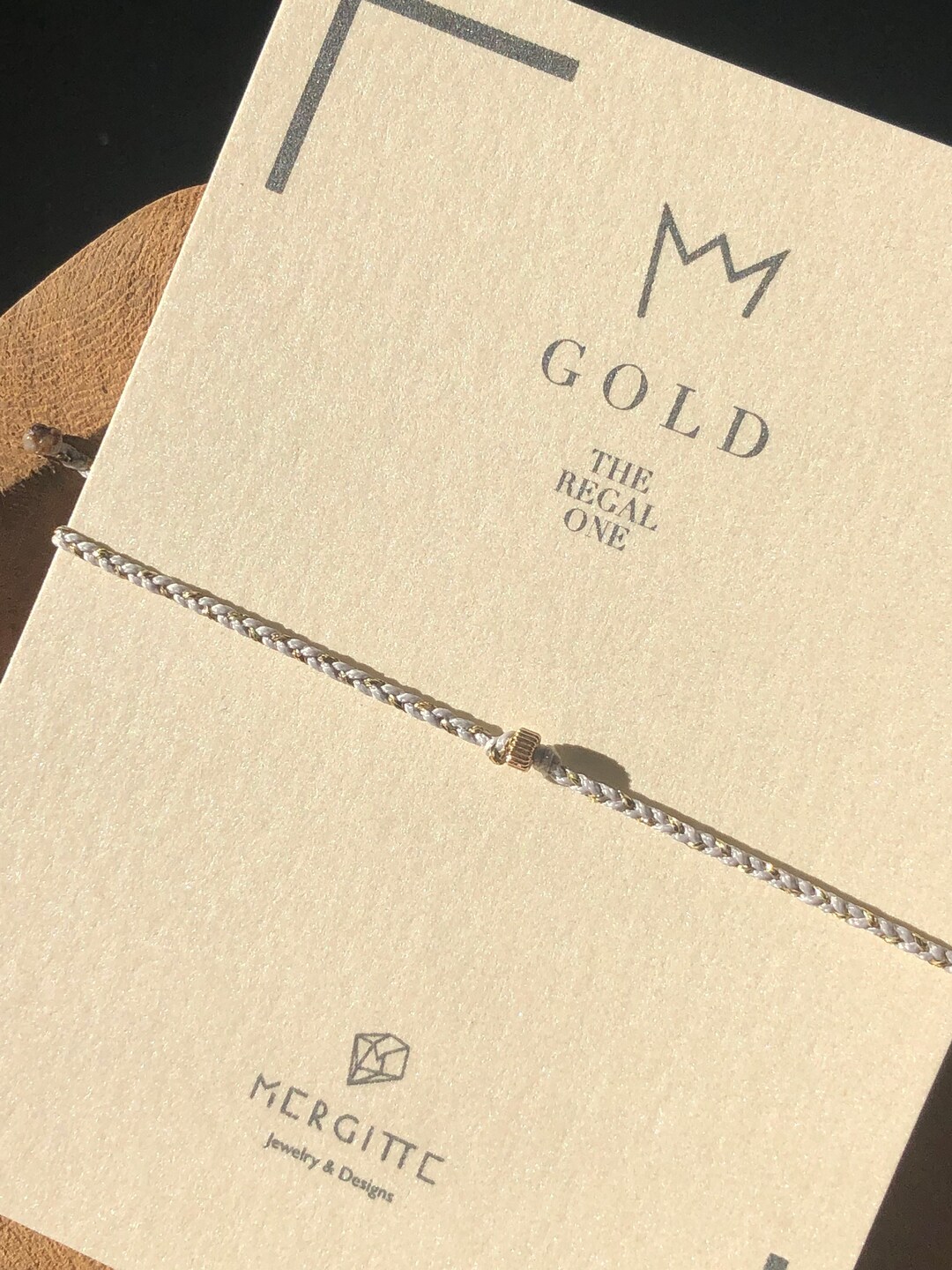 Gold Bracelet String, Bead 14k Gold Silk Bracelet, Knotted Gold ...