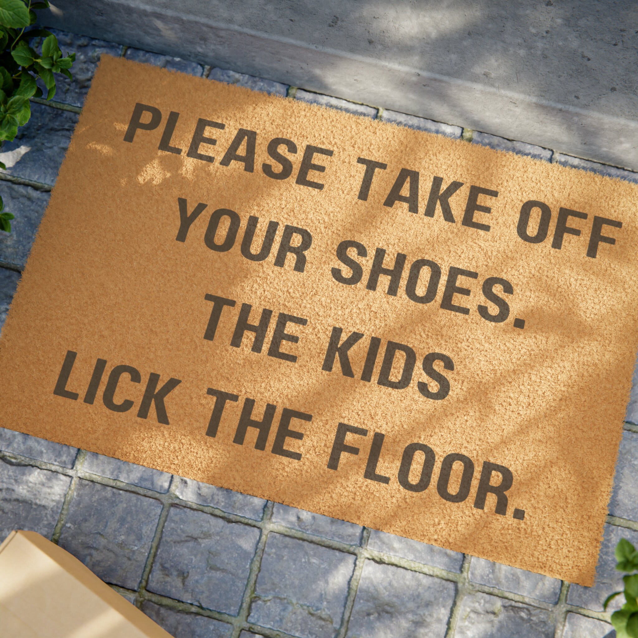 Shoes off Doormat, Funny Shoe Mat - Etsy