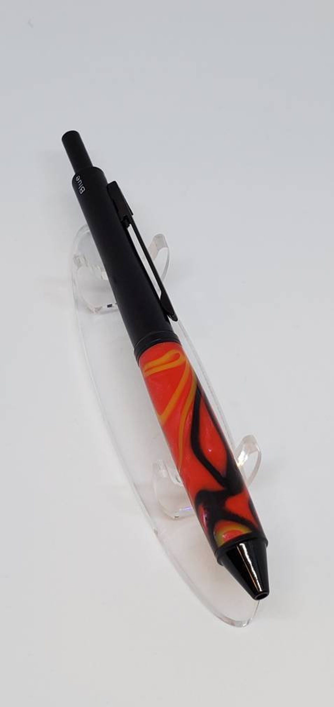 Red Blue Black Ink Ballpoint With Pencil Lead Click Style Pen 4 in 1 ...