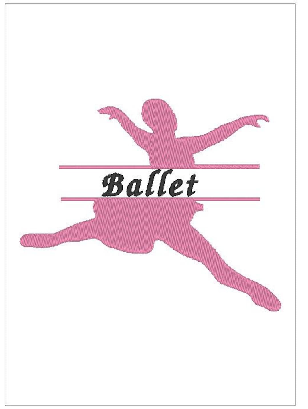 Dancer Silhouette Split