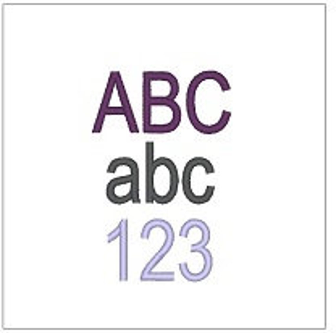 Ariel Type *BX Font Embroidery Pattern Download for Machine Embroidery ...