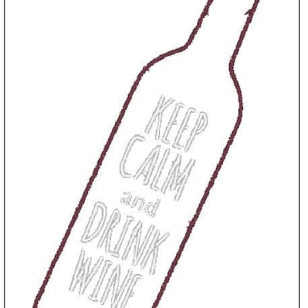 Keep Calm Drink Wine Etsy