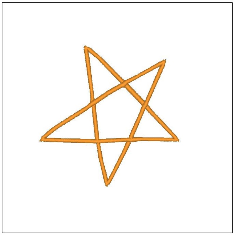 Star Embroidery - Etsy