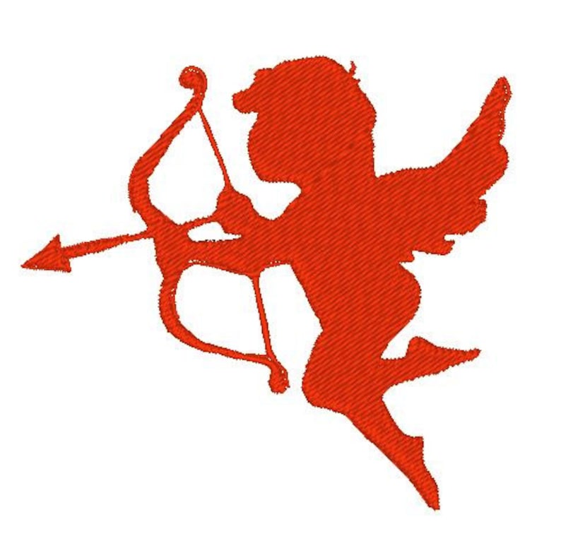 Valentines Cupid Embroidery Pattern Download for Machine - Etsy