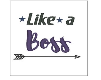 Boss Embroidery - Etsy