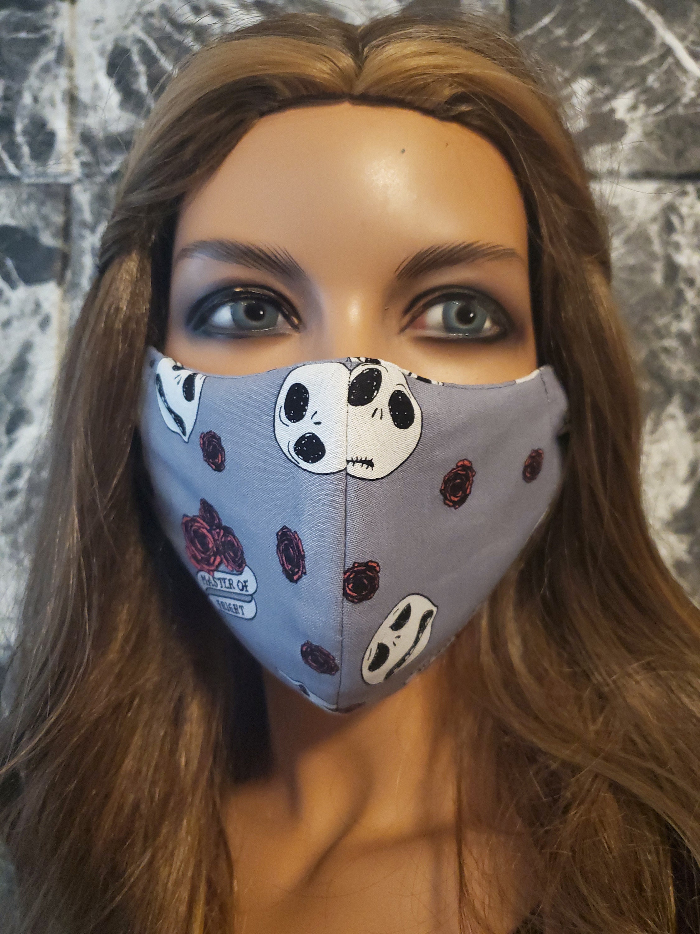 Nightmare Before Christmas Fask Mask - Etsy UK