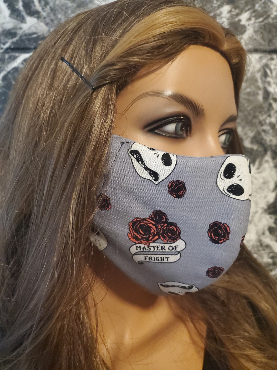 Nightmare Before Christmas Fask Mask - Etsy UK