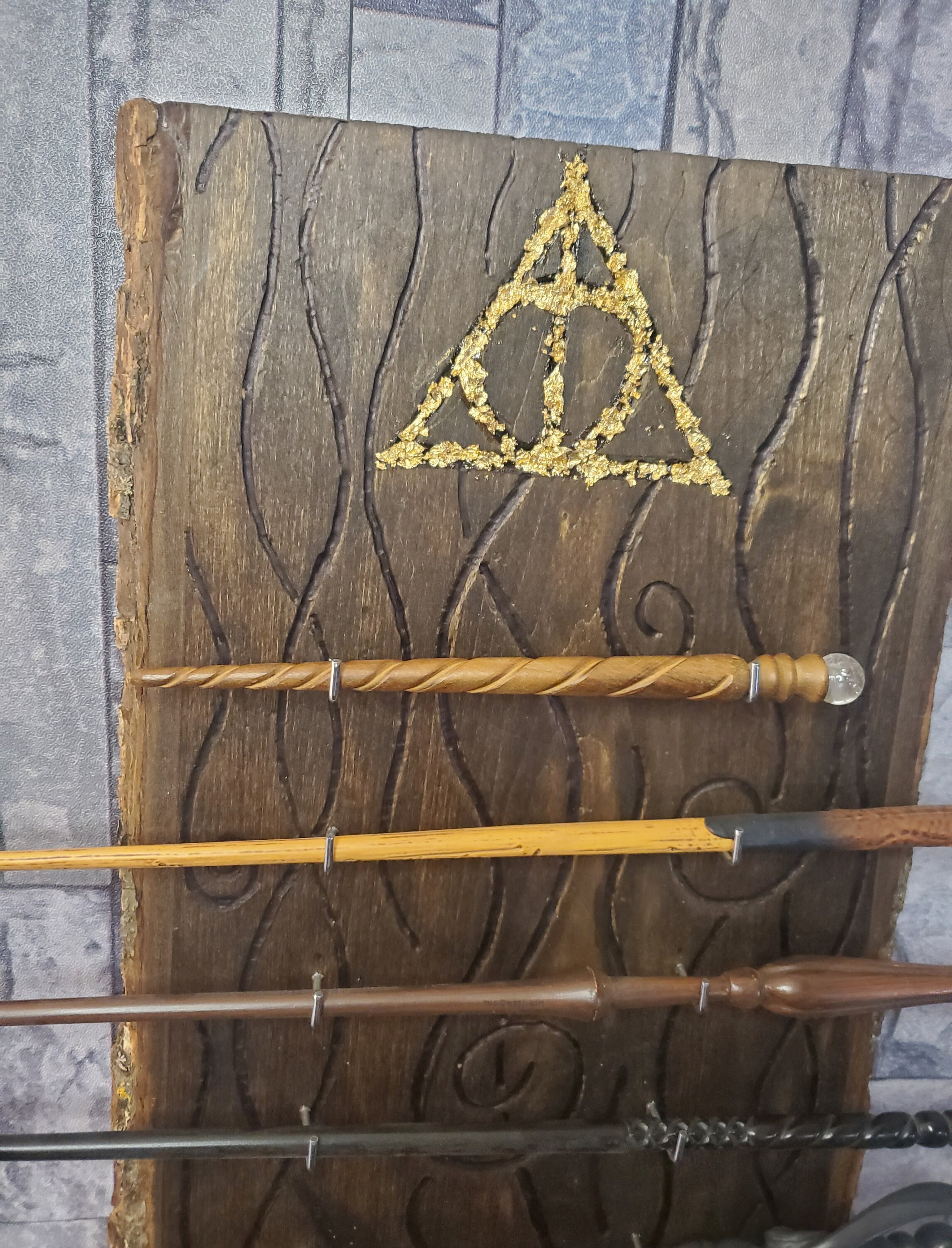 8 Wand Wall Rack Holder - Etsy