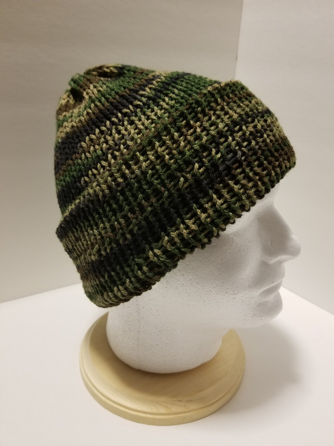 Camouflage Unisex Double Layered Beanie - Etsy