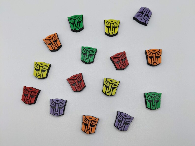 Transformers Autobots Kandi Beads Plastic Beads Custom - Etsy