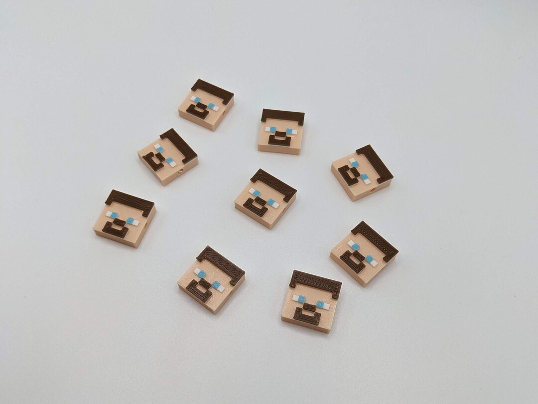 Minecraft Steve Beads Custom Beads Beads for Making Bracelets Pony ...