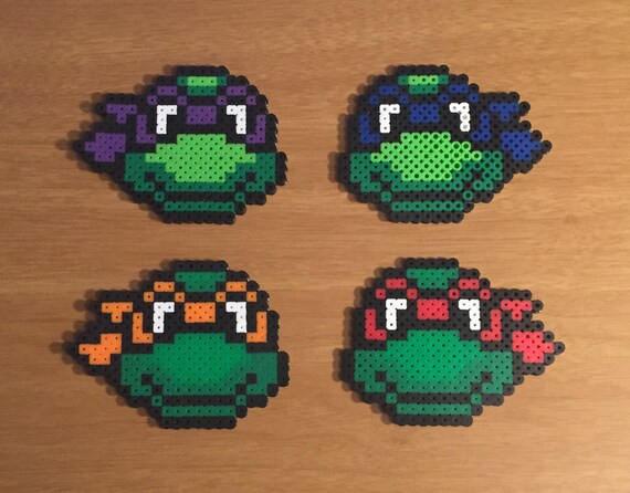 Ninja Turtle Perler Bead Pattern