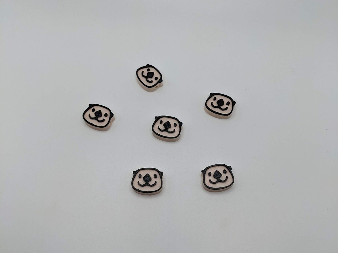 Sea Otter Plastic Beads Cute Beads Pony Beads Jewelry Beads for ...