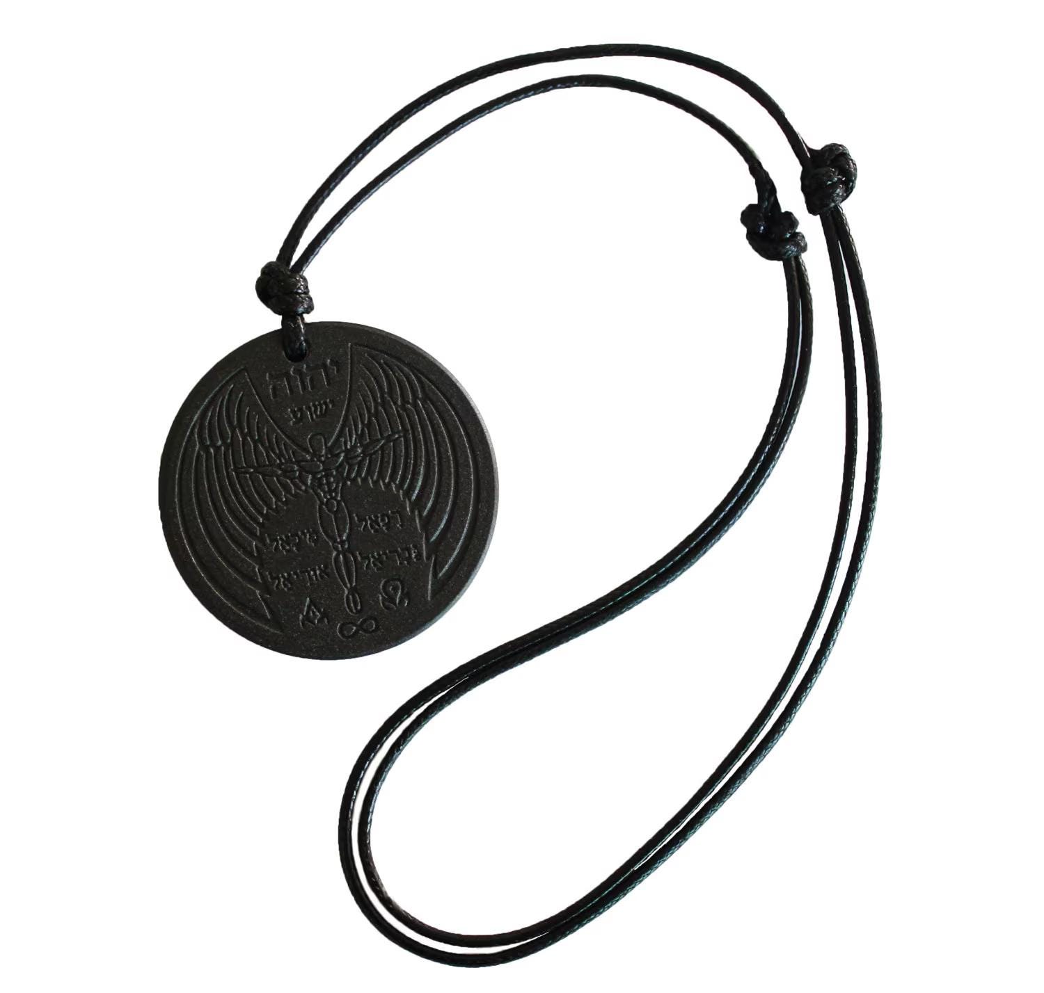 Ascendant EMF Protection Necklace Japanese Volcanic Lava Ash Black ...