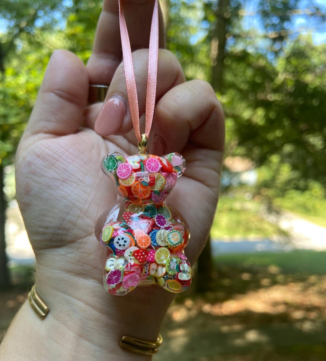 Cutie Frutti Gummy Bear Ornament - Etsy