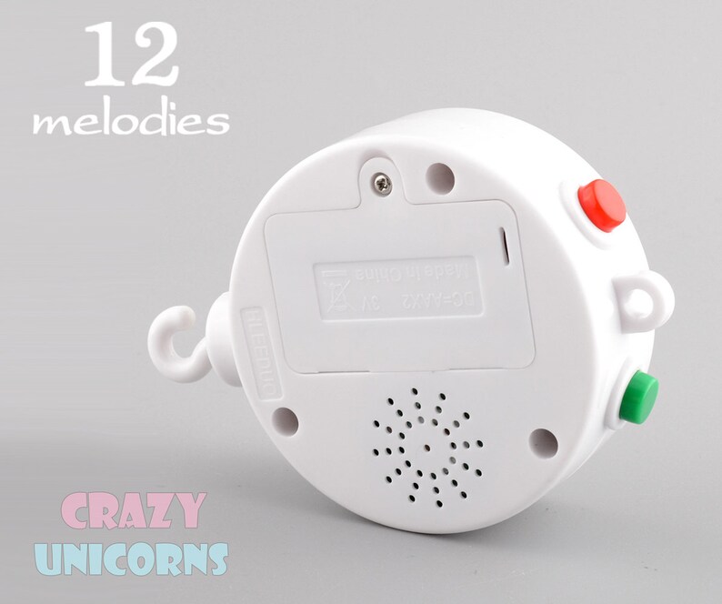 12 Melodies Mobile Musical Bb Wind-up Baby Mobile Music Box - Etsy
