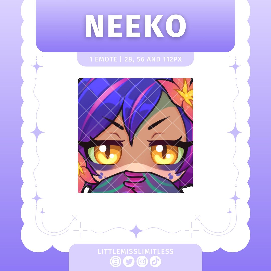 Neeko Hmm League of Legends Emote | Custom Twitch/discord/youtube ...