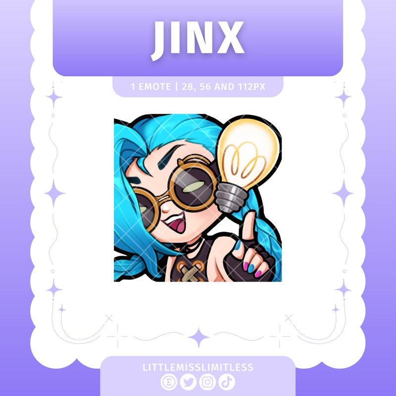 Jinx Sticker - Etsy
