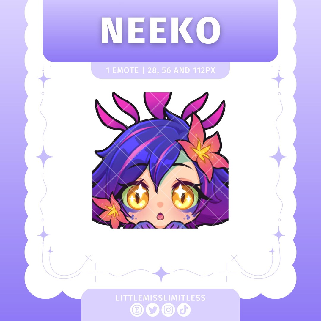 Neeko Awe League of Legends Emote | Custom Twitch/discord/youtube ...