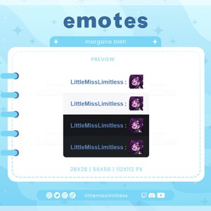 Morgana League of Legends Emote | Custom Twitch/discord/youtube Emotes ...