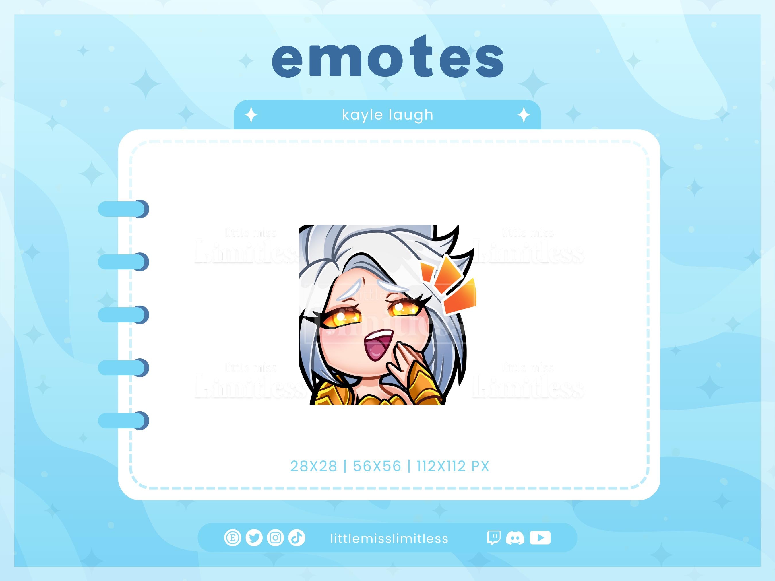 Kayle League of Legends Emote | Custom Twitch/discord/youtube Emotes ...