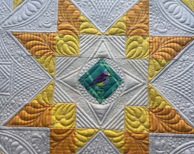 Heirloom Quilt, Custom Quilt, Full Size Quilt, Handmade Quilt, Bed ...