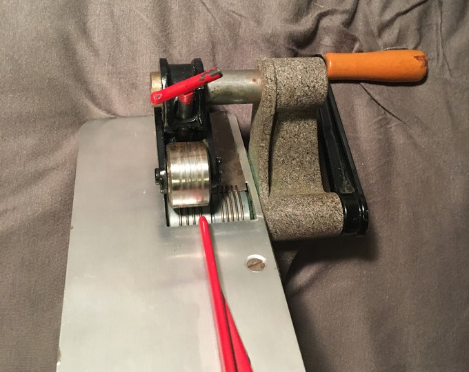 J D Paulsen Rigby Cloth Stripping Machine Model D #3 and #4 Rag Cutter ...