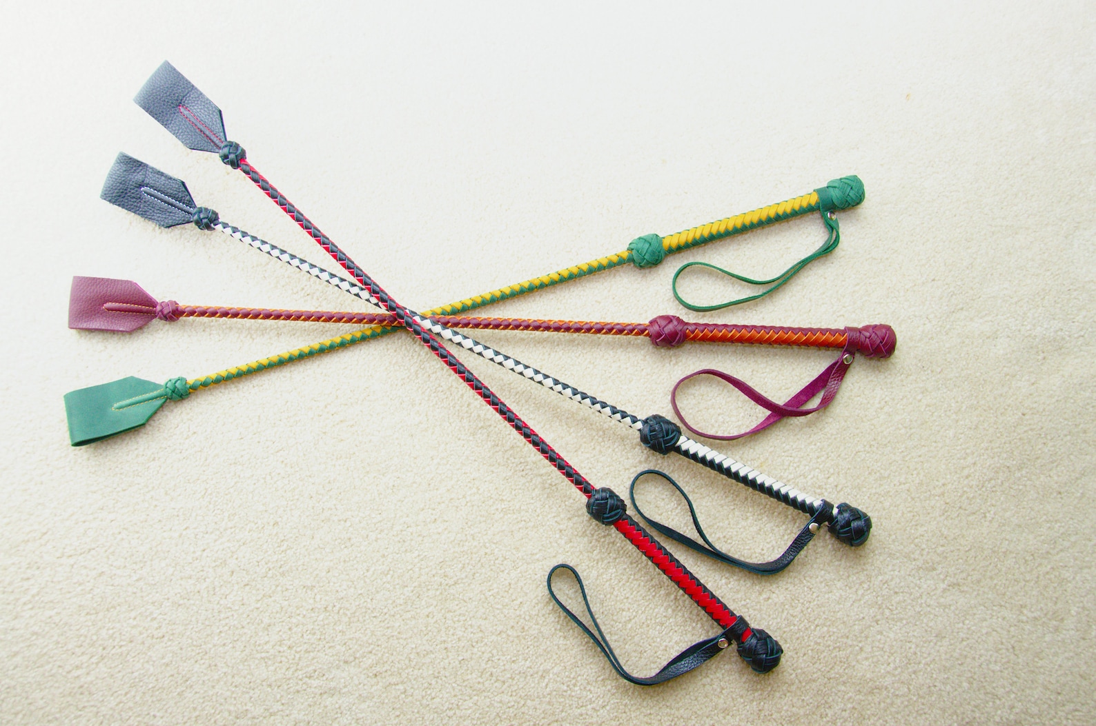 English Crop Whip riding Crop Genuine Leather Two Color - Etsy