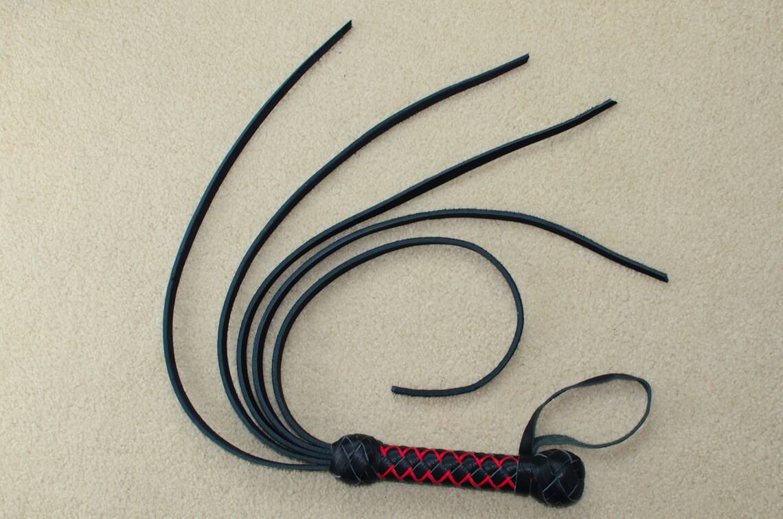 Streng Cat O'five Belt Tail Whip Premium Leather 5 Tails | Etsy