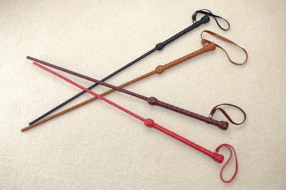 Cane Whip Genuine Leather | Etsy
