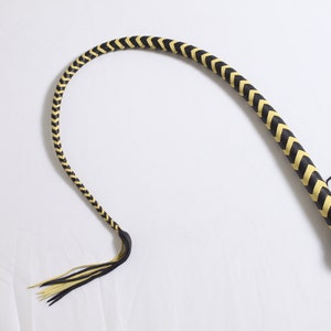 Mini Bullwhip Premium Leather Handmade Mature — 48 Inches. - Etsy