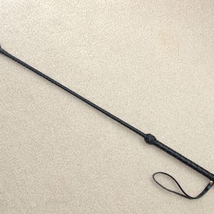 English Crop Whip (riding Crop) Genuine Leather Handmade Mature One ...
