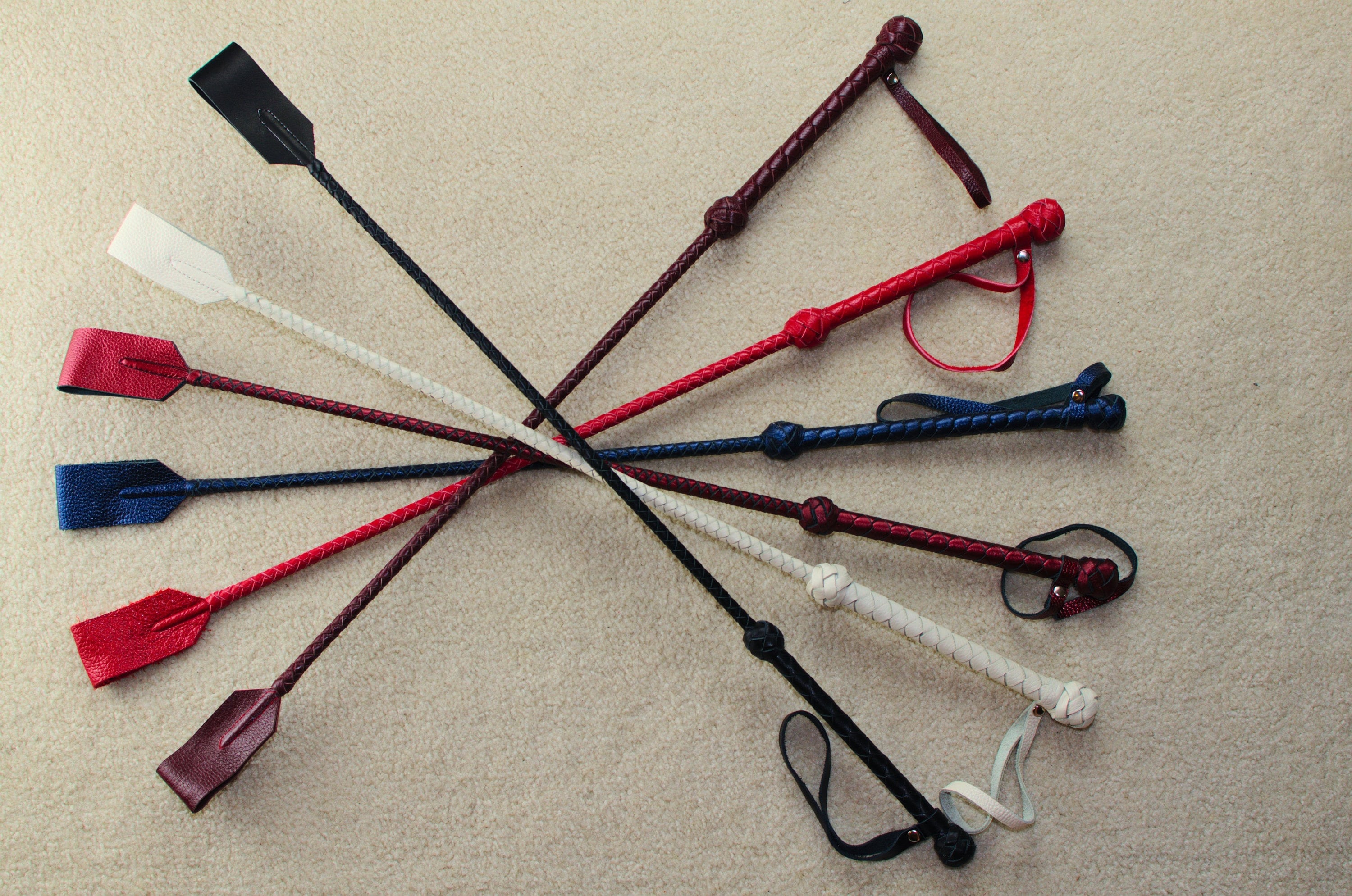 English Crop Whip Riding Crop Genuine Leather One Color Etsy
