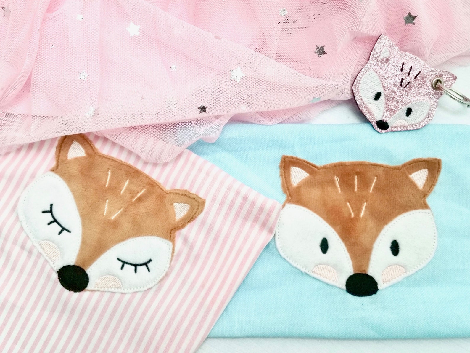 Stickdatei Doodle Fuchs 10x10 | Etsy